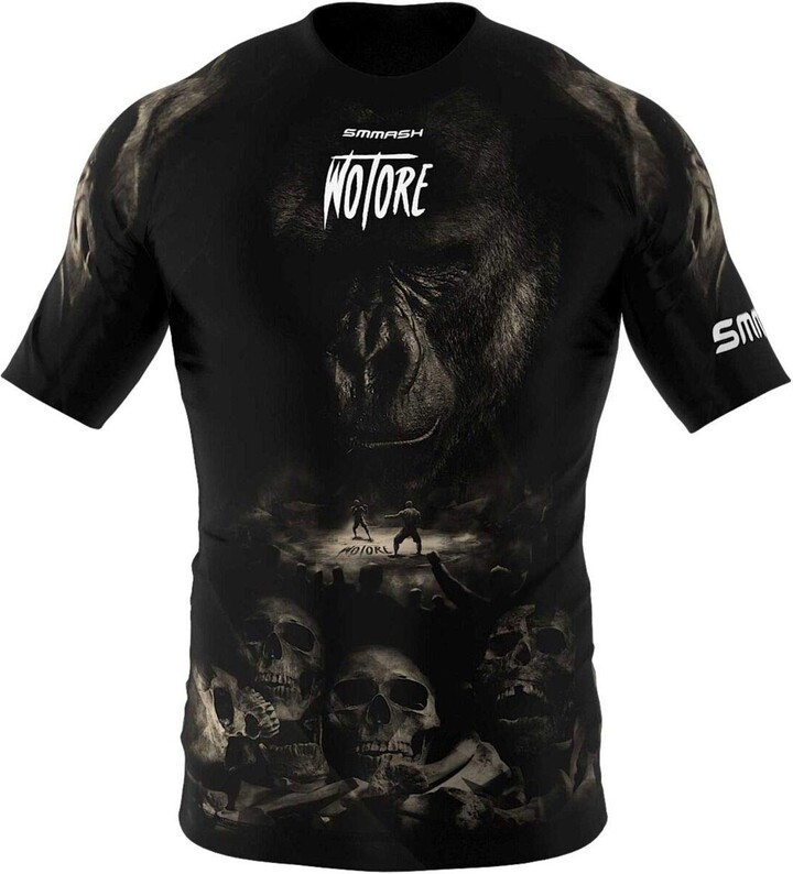 SMMASH Men's Short Sleeve Rashguard - ShopStyle Activewear Shirts