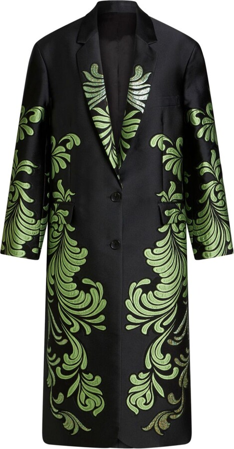 Etro Jacquard Brocade Coat - ShopStyle