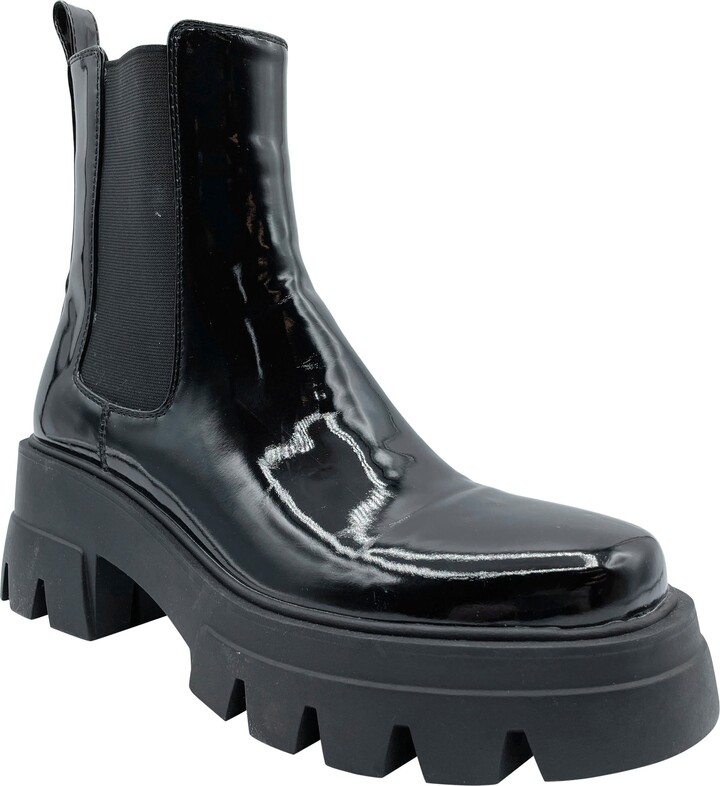 AZALEA WANG Cate Platform Chelsea Boot - ShopStyle