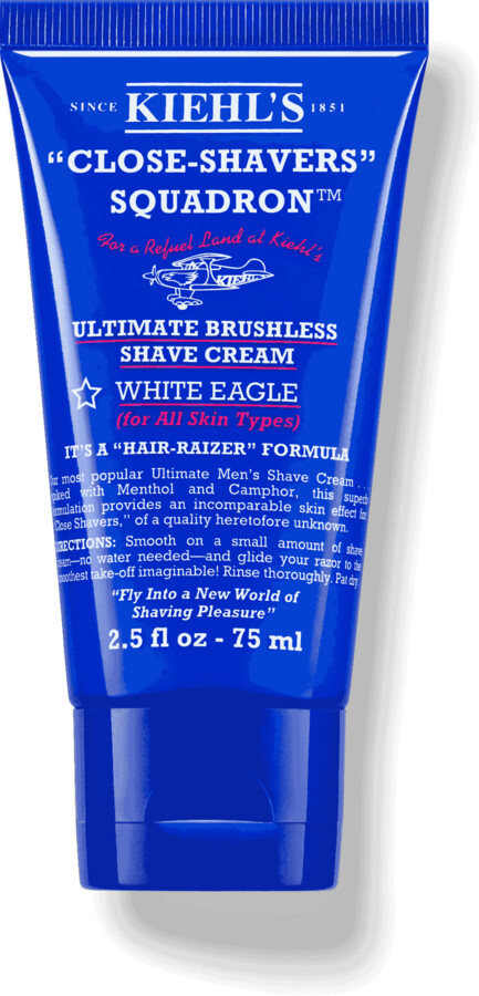 Kiehl's Ultimate Brushless Shave Cream with Menthol White Eagle ...