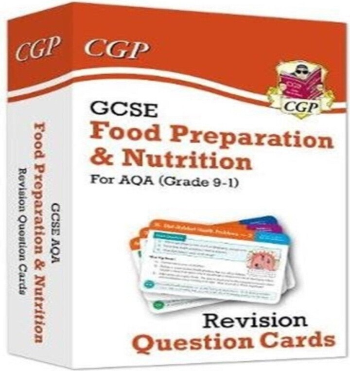CGP Books GCSE Food Preparation & Nutrition AQA Revision Question Cards ...