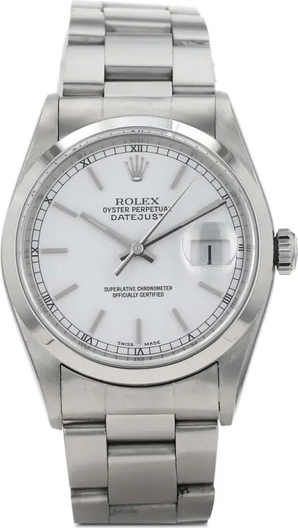 Rolex 2000_x007f_stainless steel Datejust 36mm - ShopStyle Watches