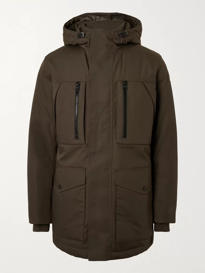 HUGO BOSS Padded Shell Down Hooded Jacket - ShopStyle