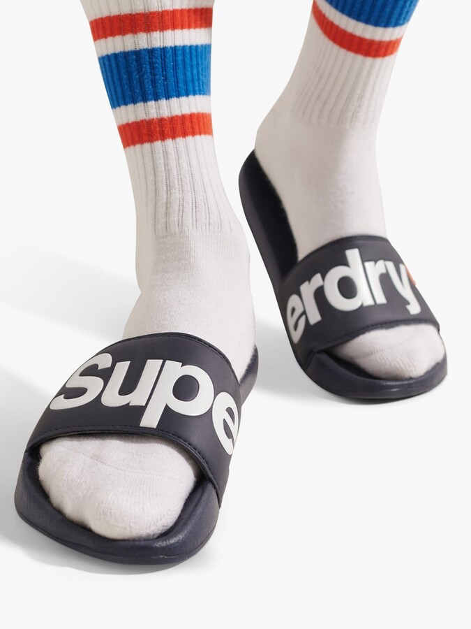 Superdry Classic Pool Sliders - ShopStyle Sandals & Slides
