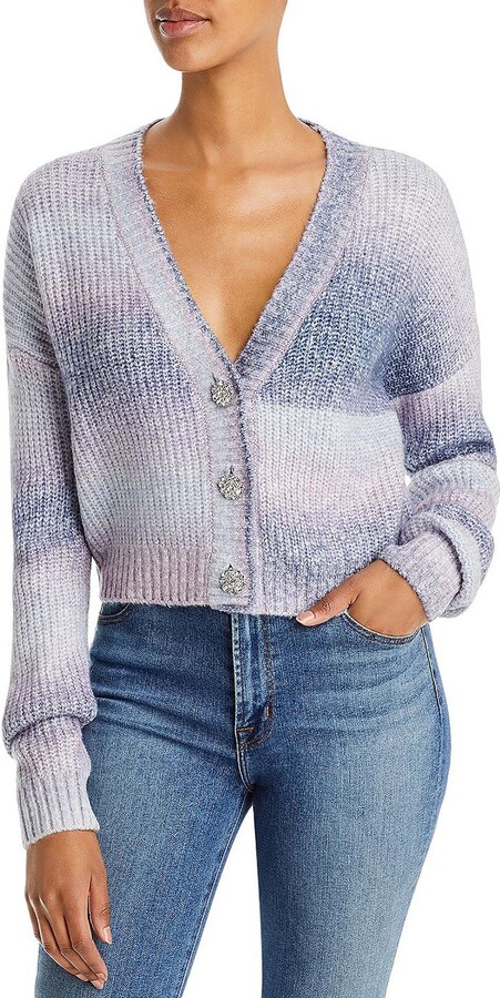 Aqua Womens Ombre Cropped` Button-Up - ShopStyle Casual Jackets