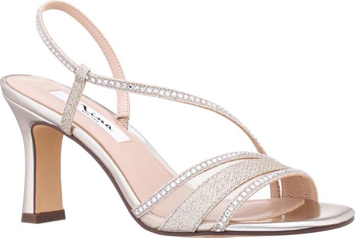 Nina Women's Abbi Slingback Evening Sandal - ShopStyle