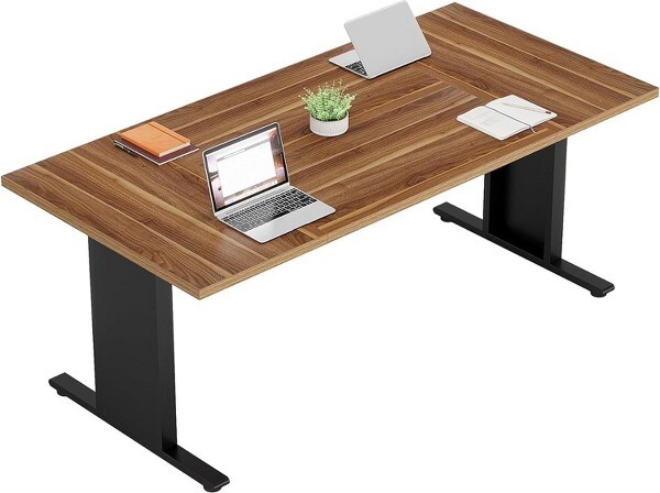 Tribesigns 6FT Conference Table, 63" Long Rectangular Meeting Table ...