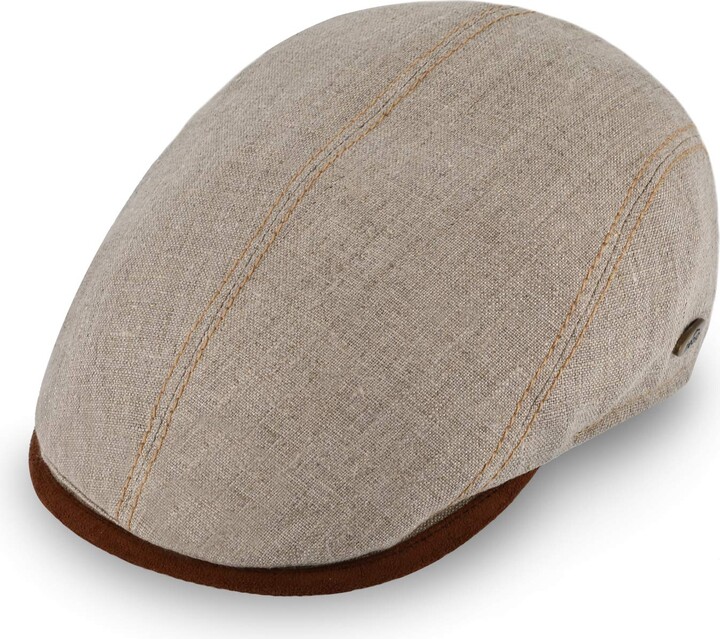 fiebig Brighton Flatcap Made of Linen | Visor Cap with Cotton Lining ...