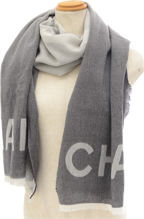 Chanel Cashmere stole - ShopStyle Scarves & Wraps
