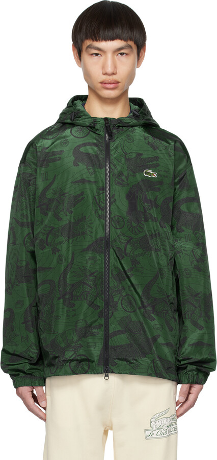 Lacoste Green Netflix Edition Jacket - ShopStyle