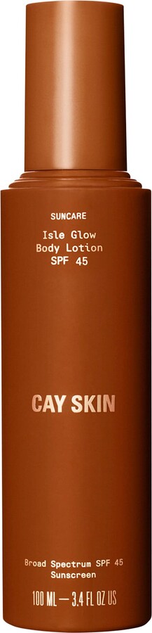 CAY SKIN Isle Glow Body Lotion SPF 45 with Sea Moss and Cocoa Seed ...