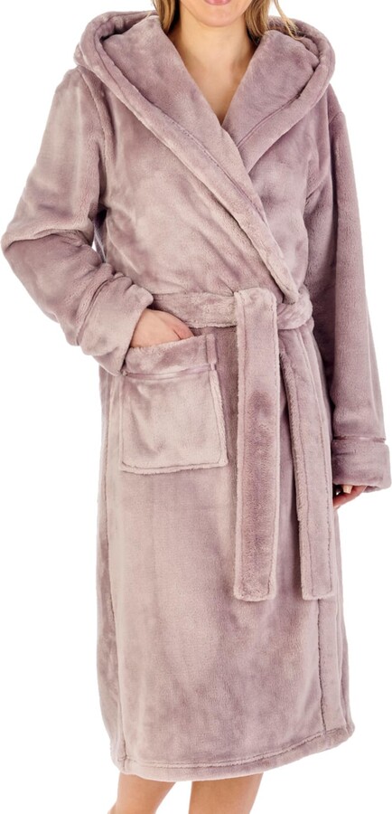 Primo Sacchi Slenderella Hooded Dressing Gown - Women's Robes - ShopStyle