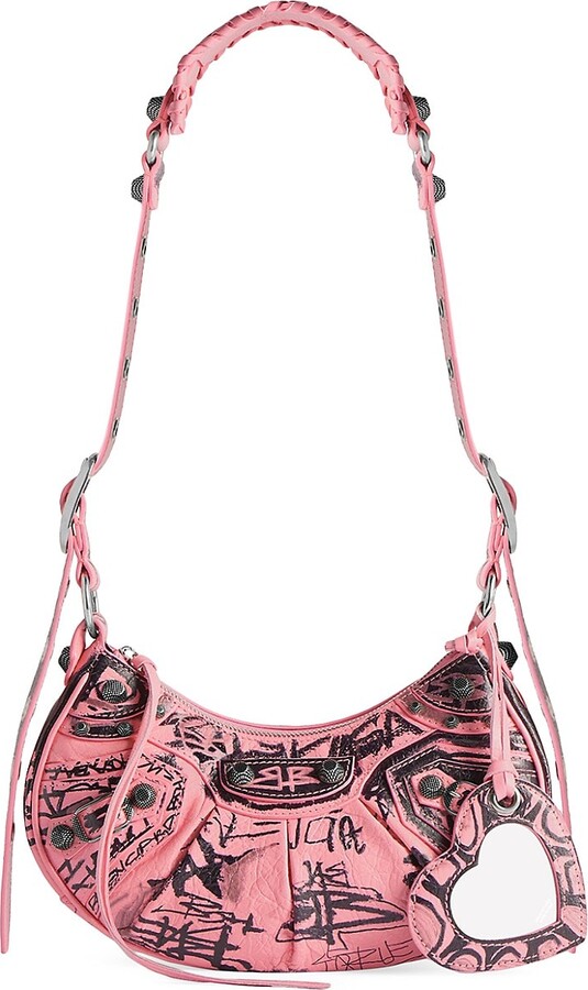 Balenciaga Le Cagole XS Shoulder Bag Graffiti - ShopStyle