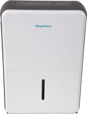 Key Stone Keystone Energy Star Portable Dehumidifier in White for Rooms ...