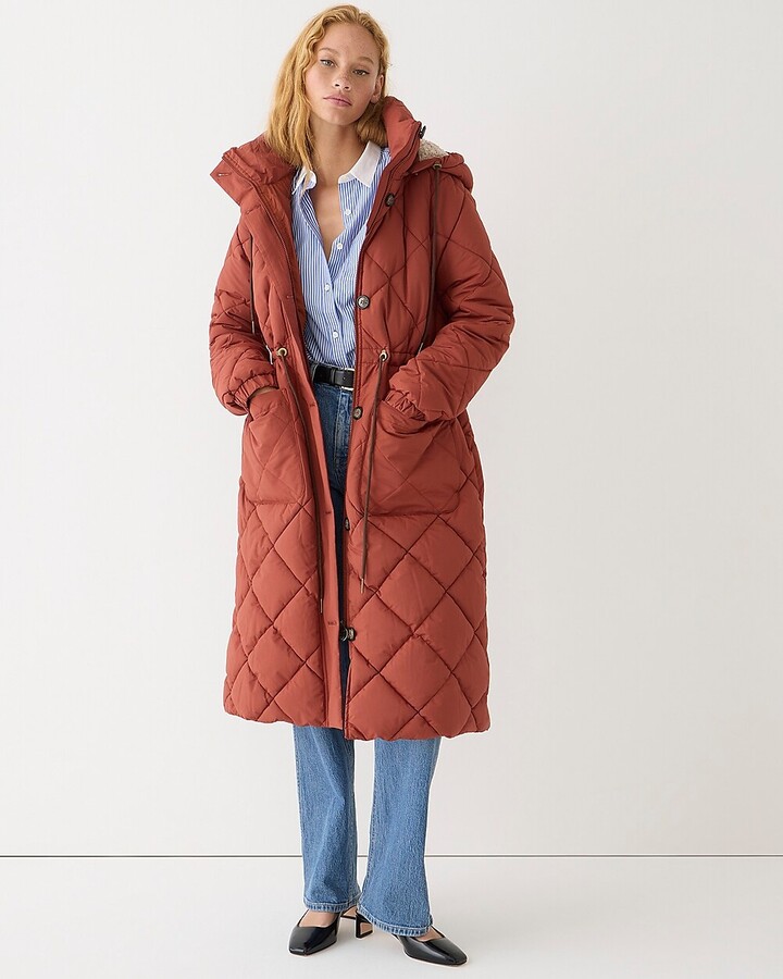 J.Crew Limited-edition Barbour® Orinsay quilted jacket - ShopStyle Down ...