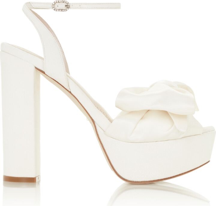 Emmy London Faye Platform Ivory - ShopStyle