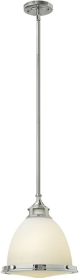 Loops 1 Bulb Ceiling Pendant Light Fitting Chrome LED E27 100W Bulb ...