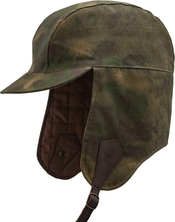 Sterkowski "Expedition Waxed Cotton Waterproof Roam Trapper Hat UK 6 7/ ...