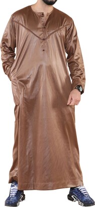 TruClothing.com Mens Thobe Jubba Islamic Clothing Muslim Kaftan Emirati ...