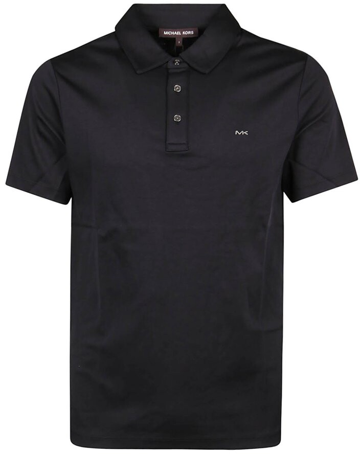 Michael Kors Collection Logo Embroidered Polo Shirt - ShopStyle
