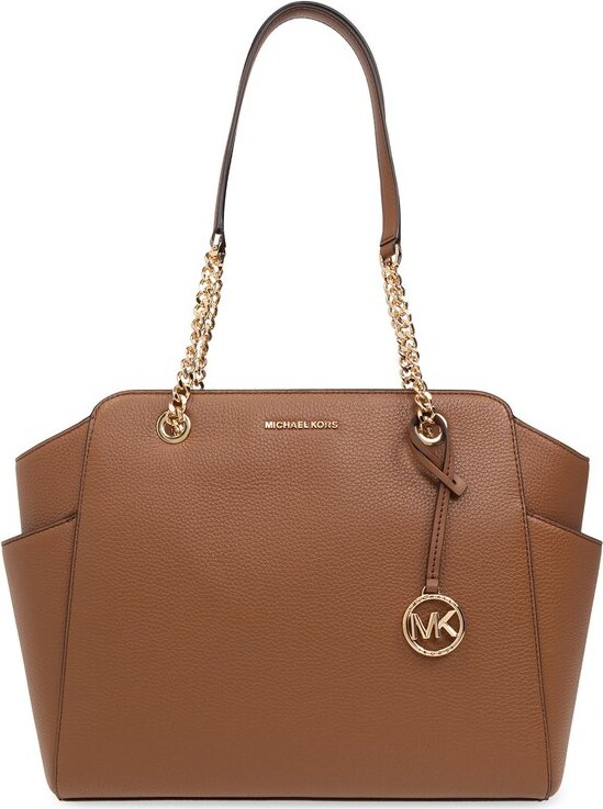 MICHAEL Michael Kors Jacquelyn Logo Charm Medium Tote Bag - ShopStyle