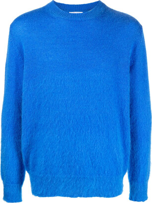 Off-White intarsia Arrow jumper - ShopStyle Crewneck Sweaters