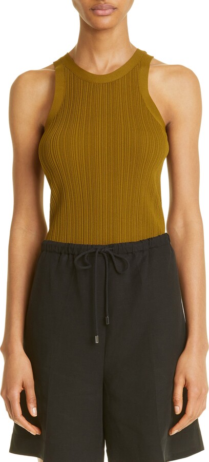Totême Seamless Rib Tank - ShopStyle Tops