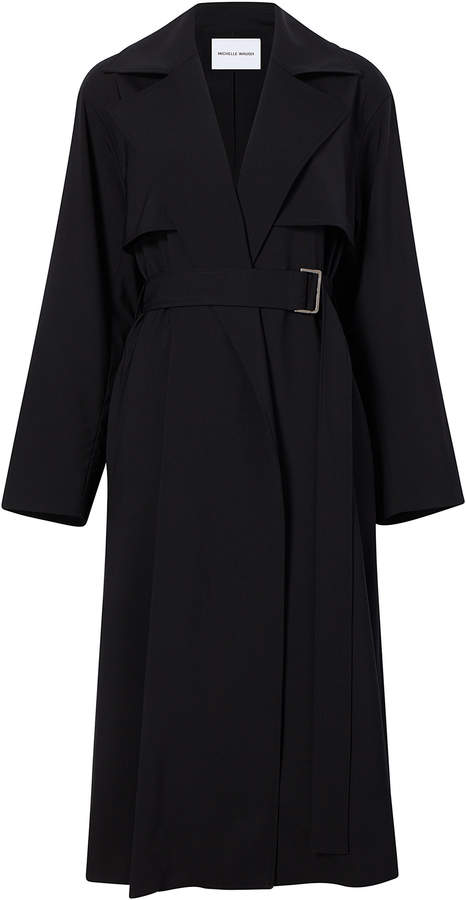 Michelle Waugh Carina Oversized Belted Trench - ShopStyle Coats