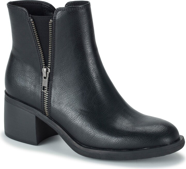 Bare Traps Avery Faux Leather Bootie - ShopStyle Boots