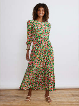 KITRI Nicole Multi Cherry Maxi Dress - ShopStyle