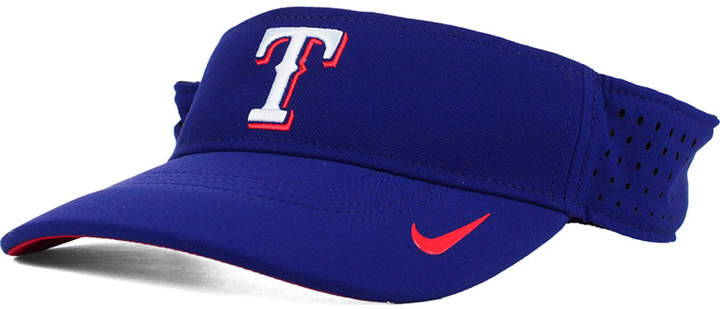 Nike Texas Rangers Vapor Visor - ShopStyle Hats