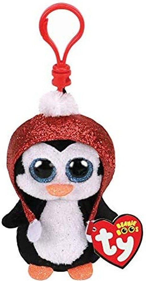 TY Key Clip Gale the Penguin (Christmas) - ShopStyle Dog Toys