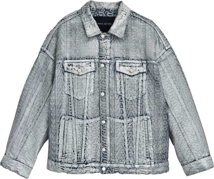 Marc Jacobs Monogram Big trucker jacket - ShopStyle