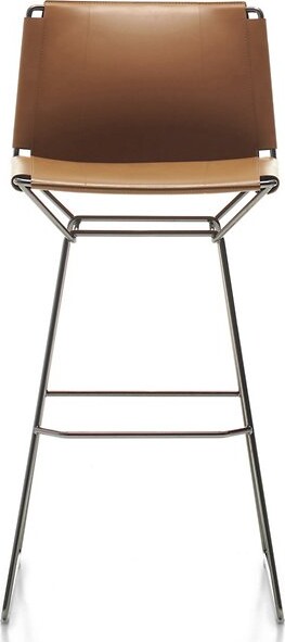 MDF Italia Neil Leather Counter/Bar Stool - ShopStyle