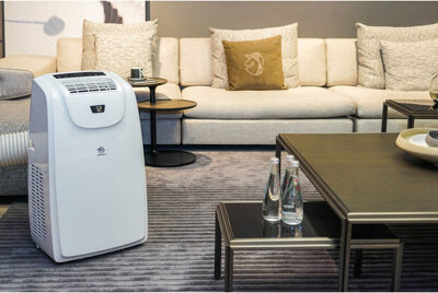 Airemax 115V 14,000 BTU ASHRAE (8,000 BTU DOE) Portable Air Conditioner ...