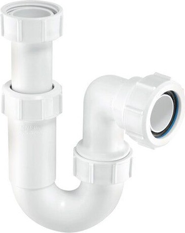 McAlpine ASC10 75mm Water Seal Adjustable Inlet Tubular Swivel 'P' Trap ...