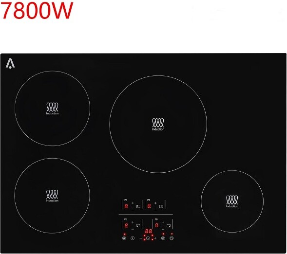 WhizMax 7800W Electric Induction Cooktop 30" Built-In Ceramic Glass ...