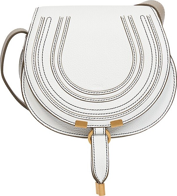 Chloé Mini Marcie Leather Saddle Bag - ShopStyle