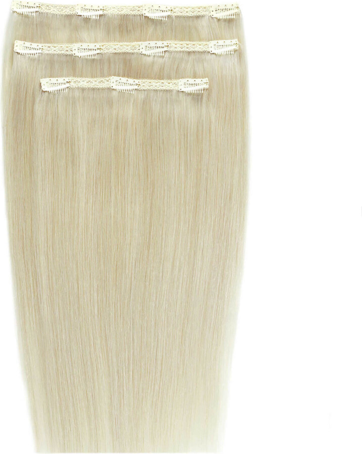 Beauty Works Deluxe Clip-in 16 Inch Extensions (Various Colours) - Pure ...