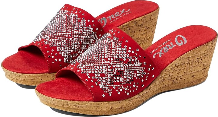 Onex Joline (Red) Women's Shoes - ShopStyle Sandals