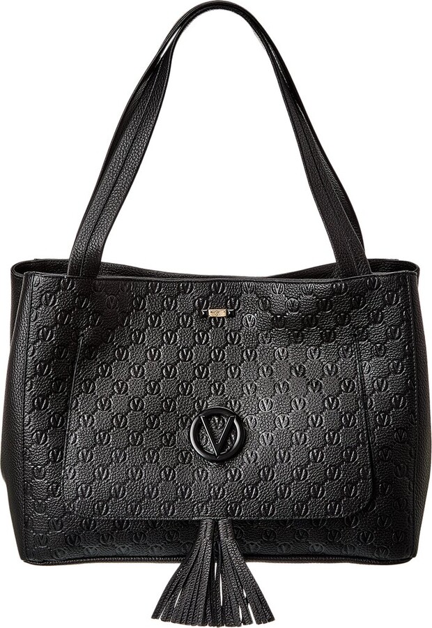 Valentino By Mario Valentino Ollie Dollaro Monogram Leather Tote ...