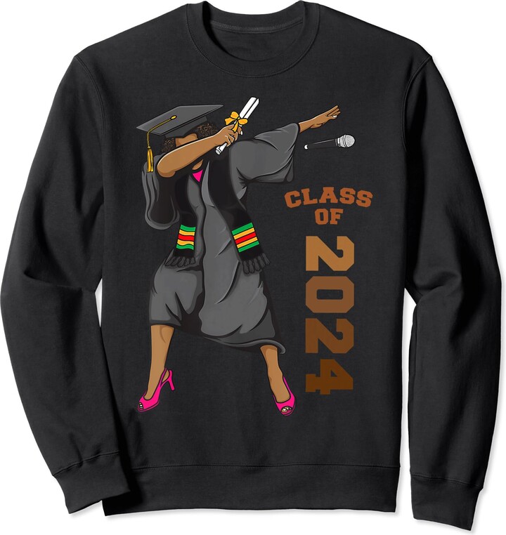 African American Queen Graduate 2024 Retro Graduation Class of 2024 ...