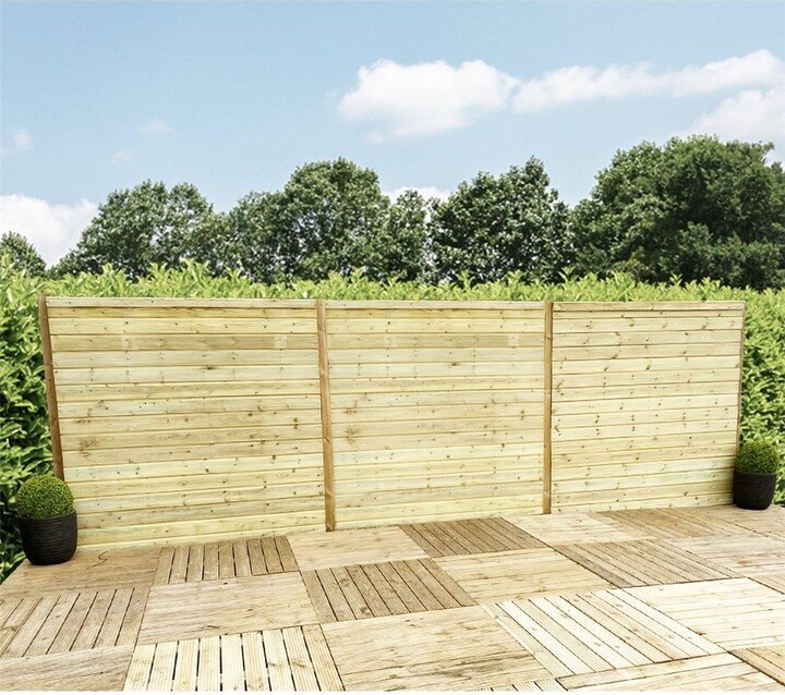 Marlborough 5FT Horizontal Pressure Treated 12mm Tongue and Groove ...