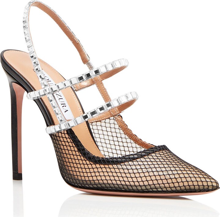 Aquazzura Martini Pointed Toe Slingback Pump - ShopStyle
