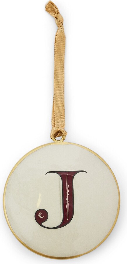 Tinker Tailor Enamel Round Letter J Decoration - ShopStyle