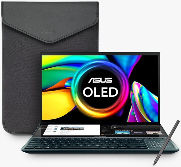 ASUS Zenbook Duo 15 OLED Dual Screen Laptop - ShopStyle Tabletop & Kitchen