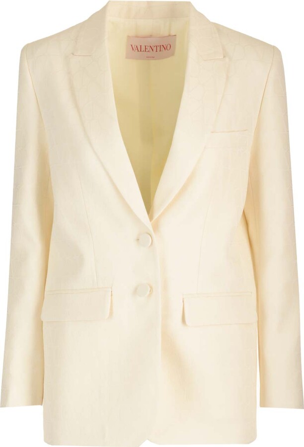 Valentino 'toile Iconographe' Blazer - ShopStyle