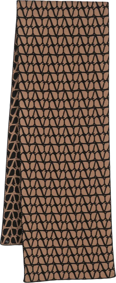 Valentino Garavani Toile Iconographe cashmere - ShopStyle Scarves & Wraps