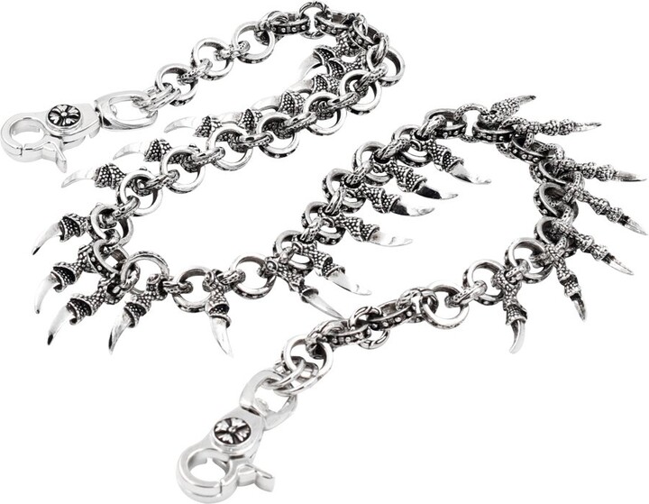 UNIQSUM Sharp Talon wallet chain Swivel Trigger snap Biker Punk Key ...