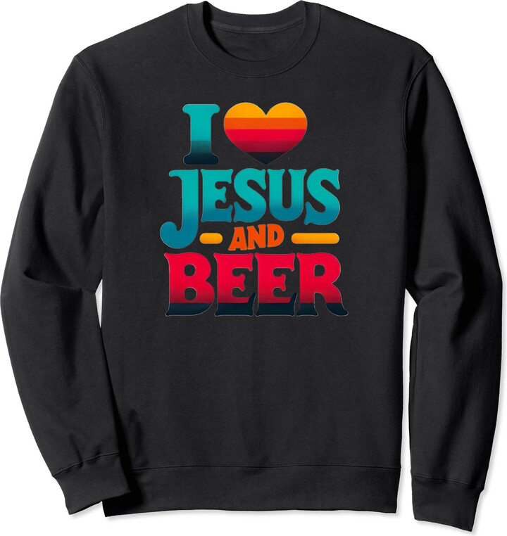 Christian Beer Drinking Items I love Jesus and Beer - ShopStyle T-shirts